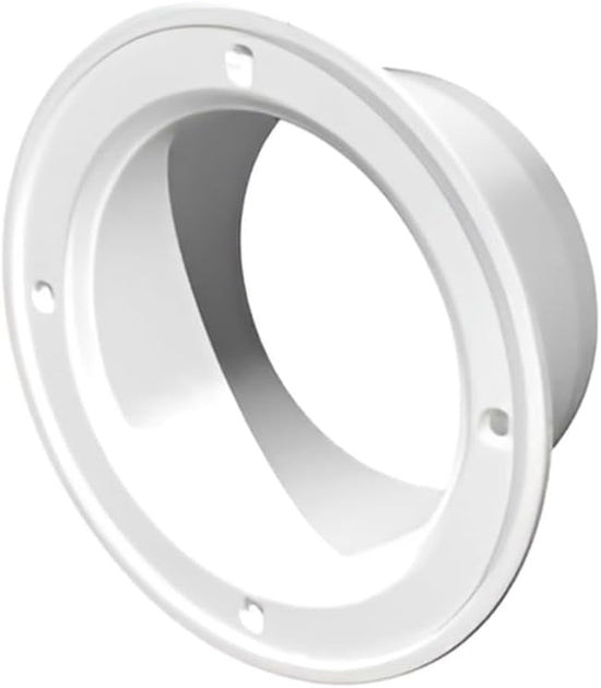 Byson Round White Plastic Connector Flanges | Byson