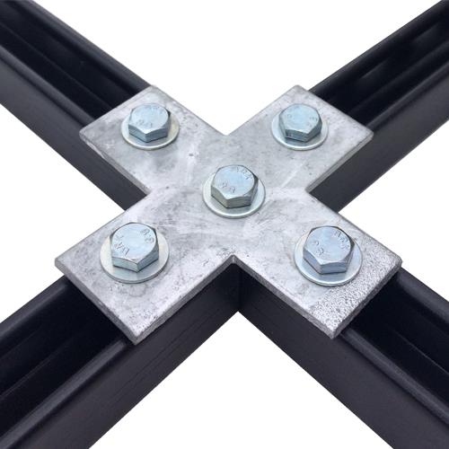 Byson Strut Cross Plate Connector - 5 hole | Byson